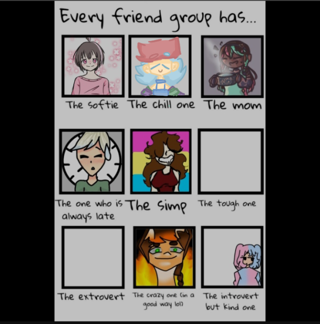 every friend group collab - ibisPaint