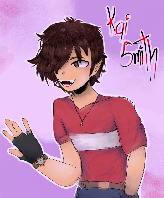 Kai Smith- Ninjago (In my style). - ibisPaint