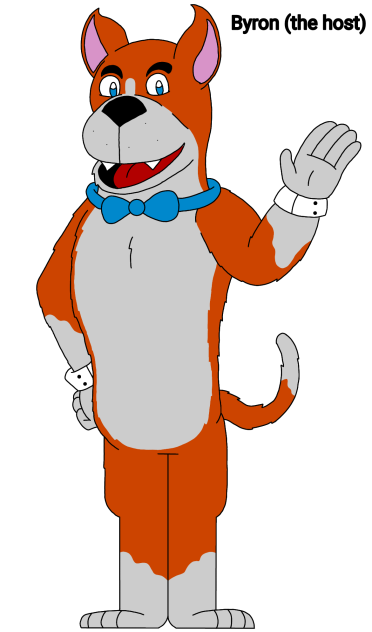 Byron Basenji (the host) - ibisPaint