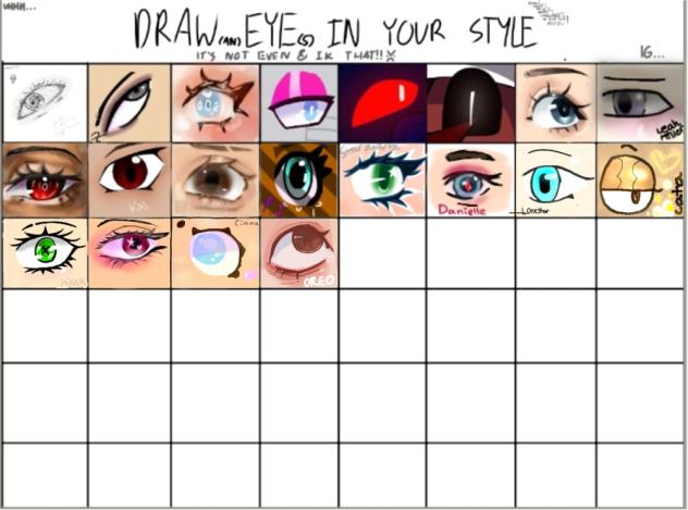 Eye collaboration - ibisPaint