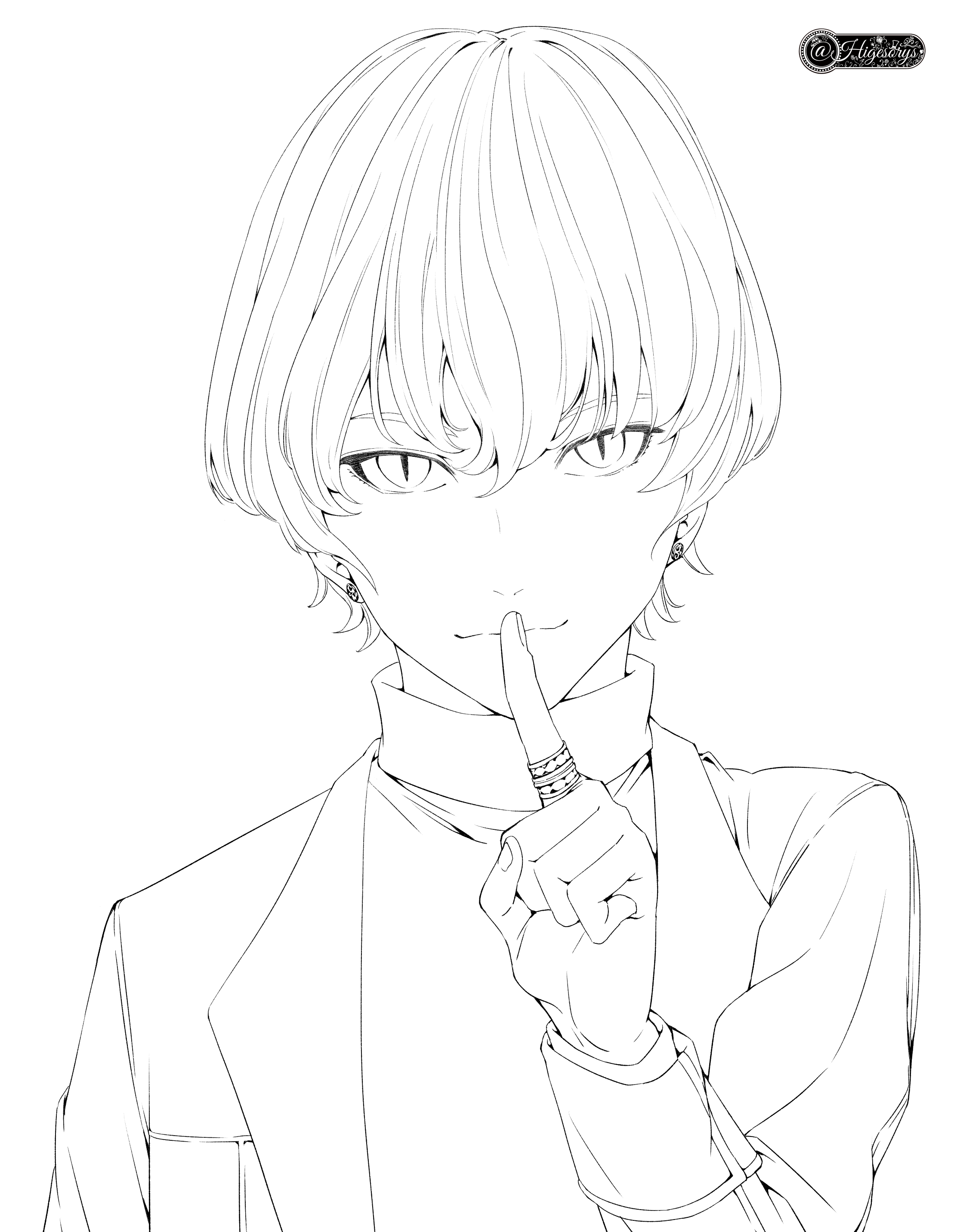 ★SECRET PLAY★(線画) - ibisPaint