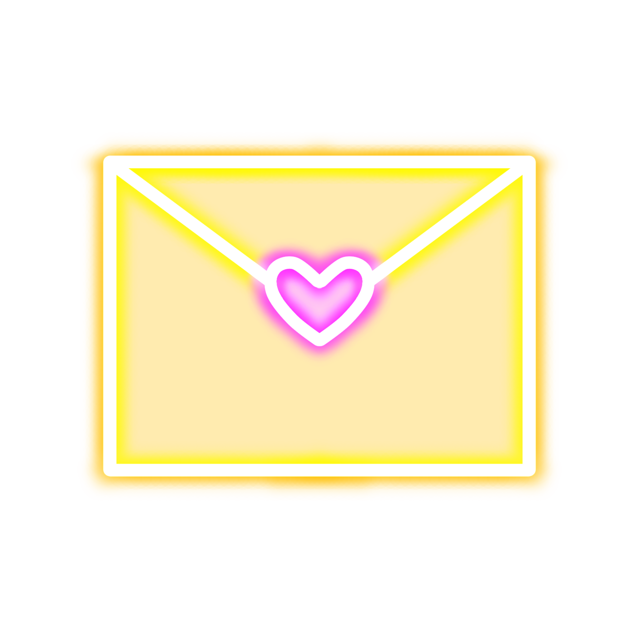 Y2k Paper envelope neon2 - ibisPaint