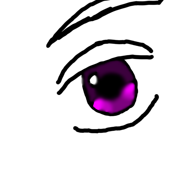 Purple eye - ibisPaint