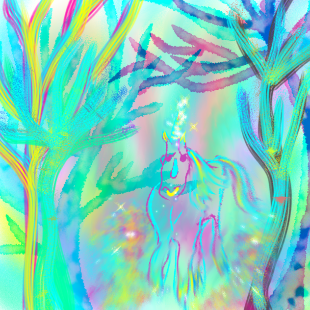 Woodland Unicorn - ibisPaint
