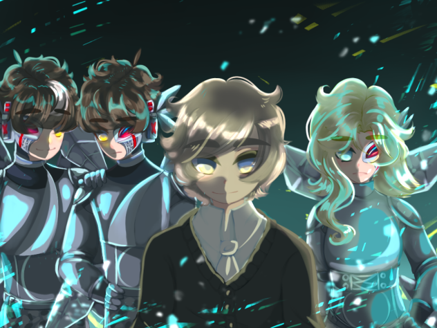 The Four Main Worlds fanart - ibisPaint