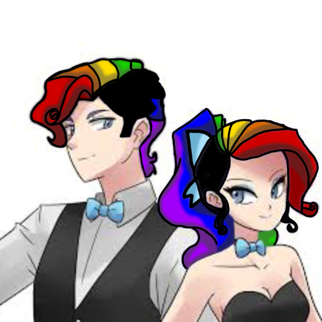 Rainbow Dash & Rainbow Star - ibisPaint