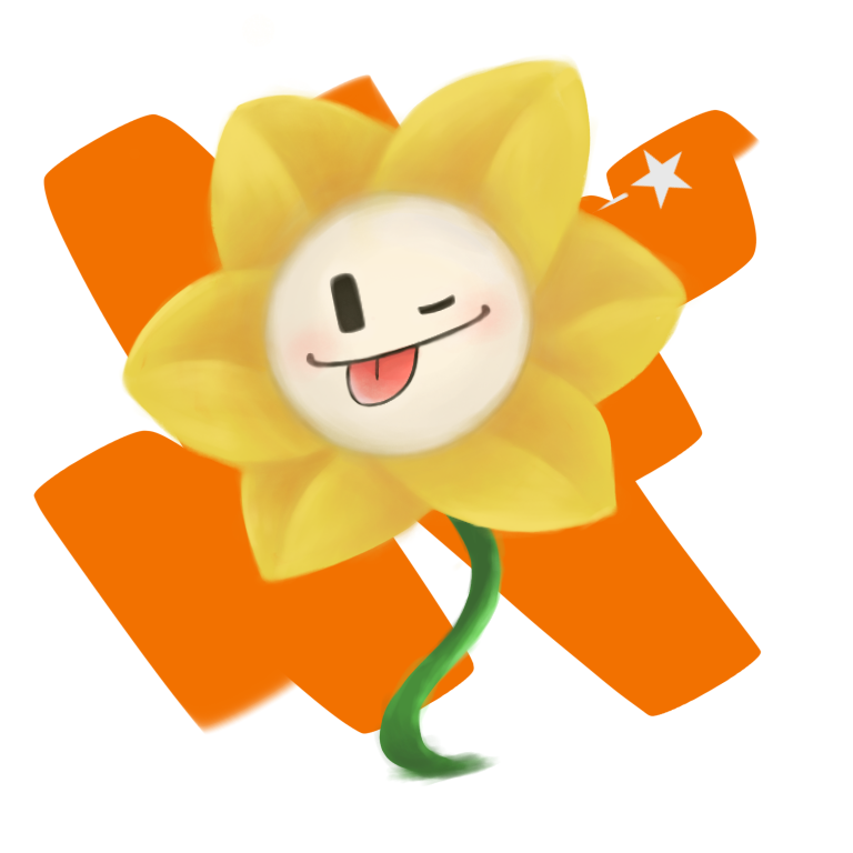 Flowey - ibisPaint