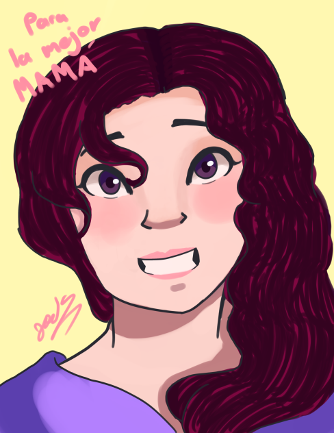 Mi mamá - ibisPaint