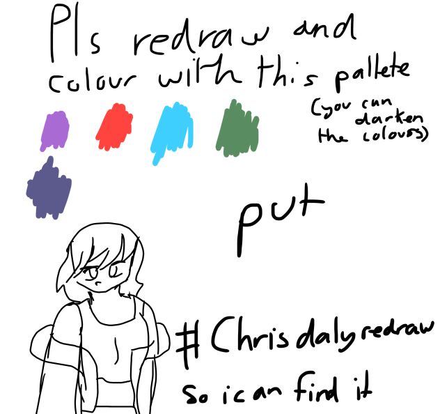 Pls can someone redraw her - ibisPaint