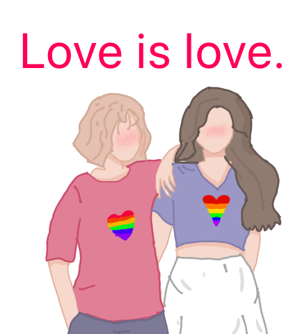 Love is love. No matter what gender - ibisPaint
