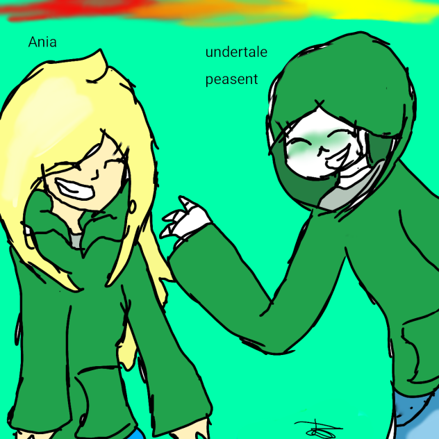 Undertale peasent - ibisPaint