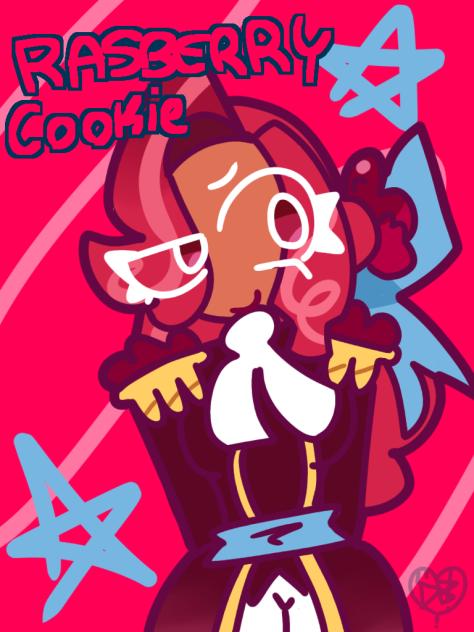 raspberry cookie!! - ibisPaint