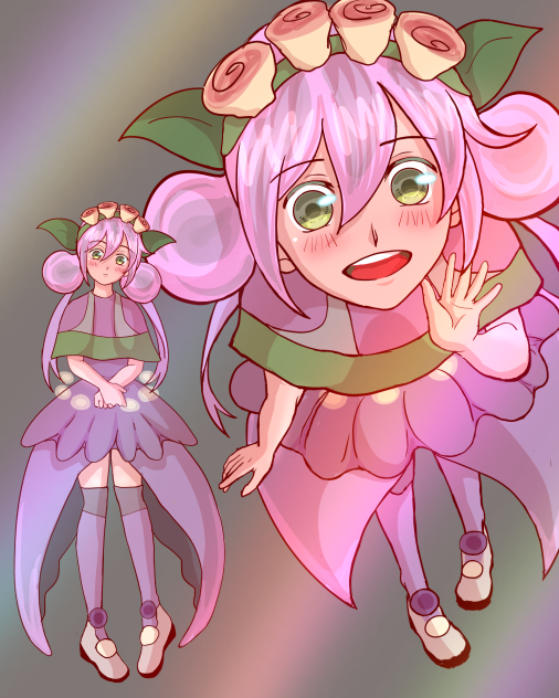 Flower girl - ibisPaint