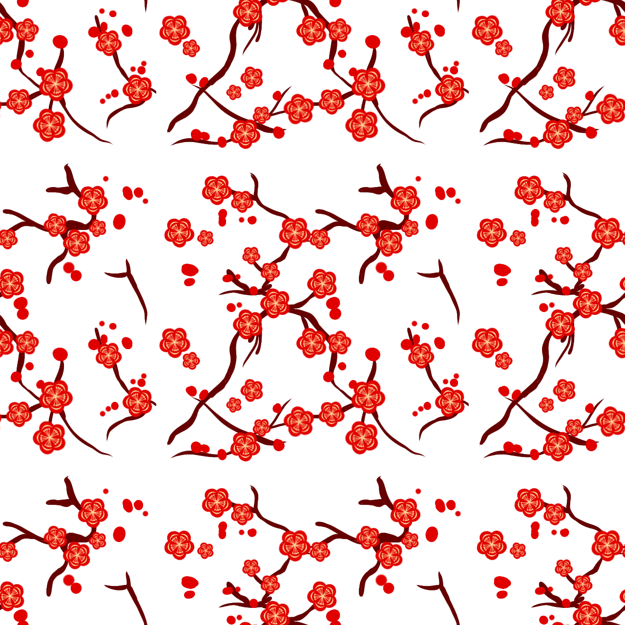 Chinese cloth pattern 2 - ibisPaint