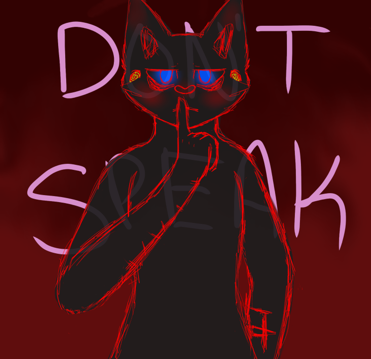 Don't speak - ibisPaint