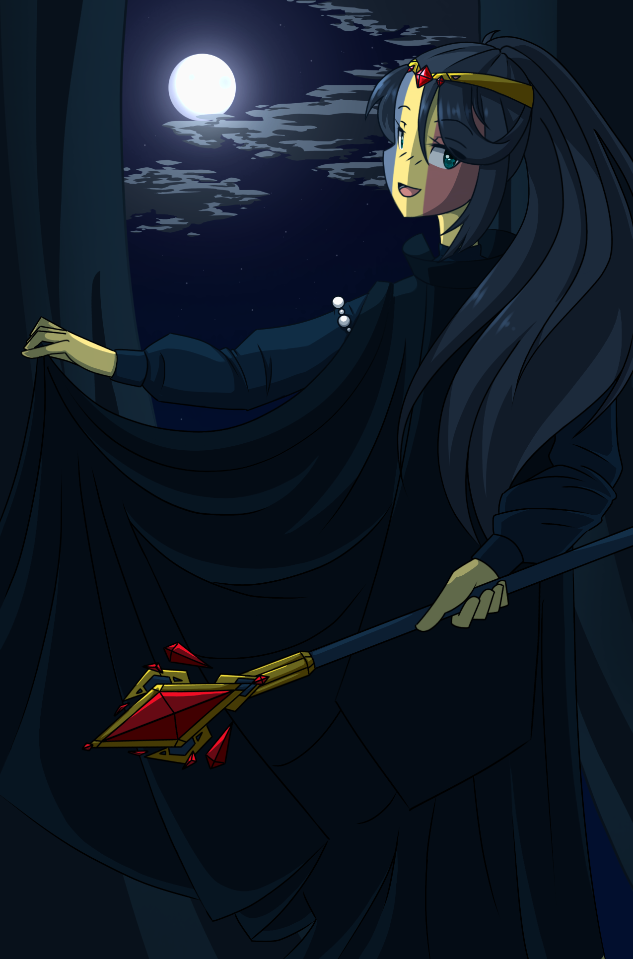 Moonlit Night - ibisPaint