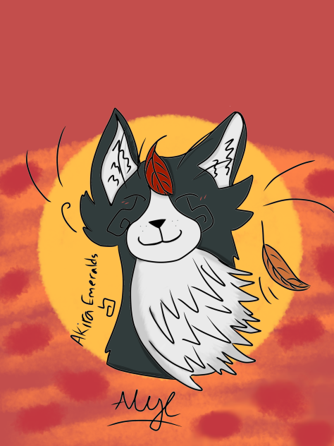 Fall pfp - ibisPaint