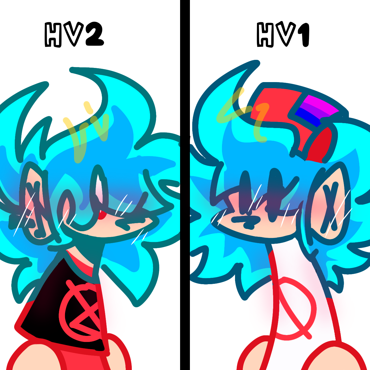 HV1 and HV2 Difference #2 - ibisPaint