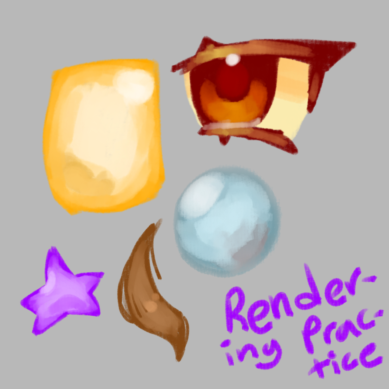 Rendering practice - ibisPaint