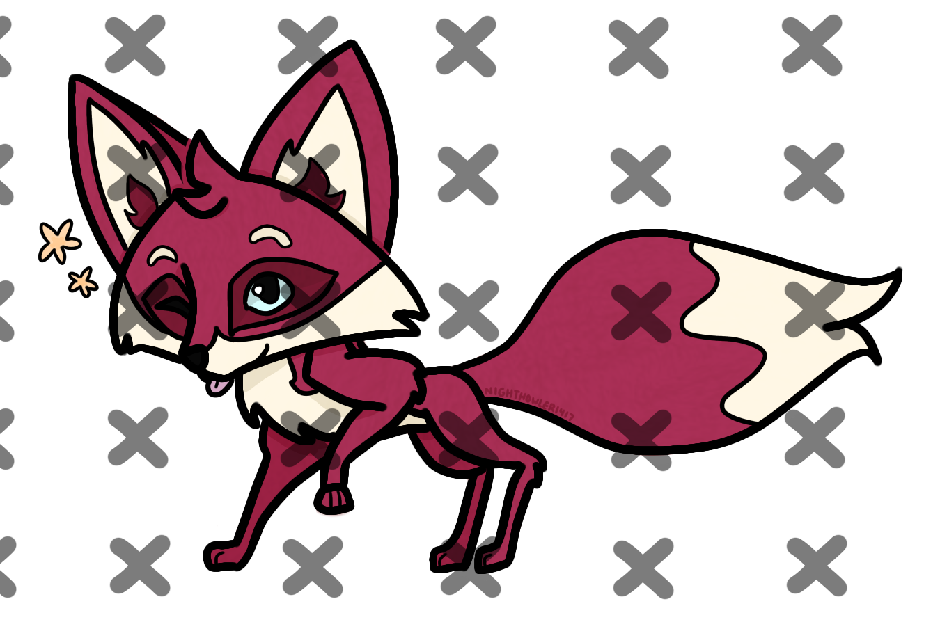 Animal Jam Fox Sticker! - ibisPaint
