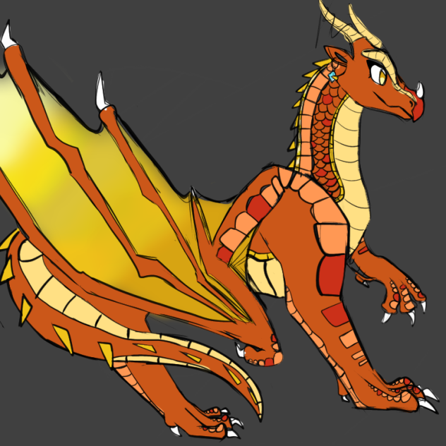 FlameChallenger the Skywing - ibisPaint