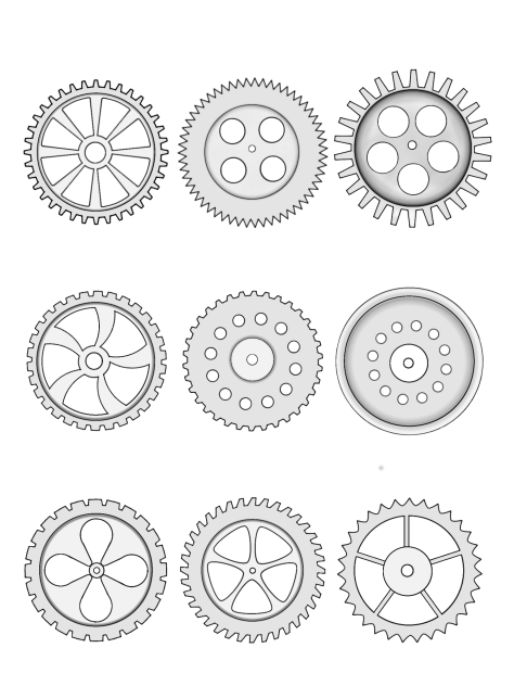 Material - Gear models 1 - ibisPaint