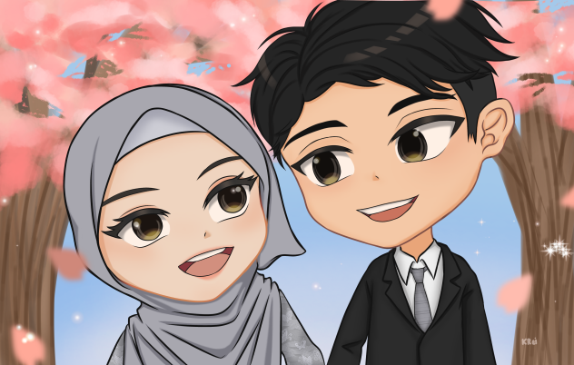 for saki's wedding gift - ibisPaint