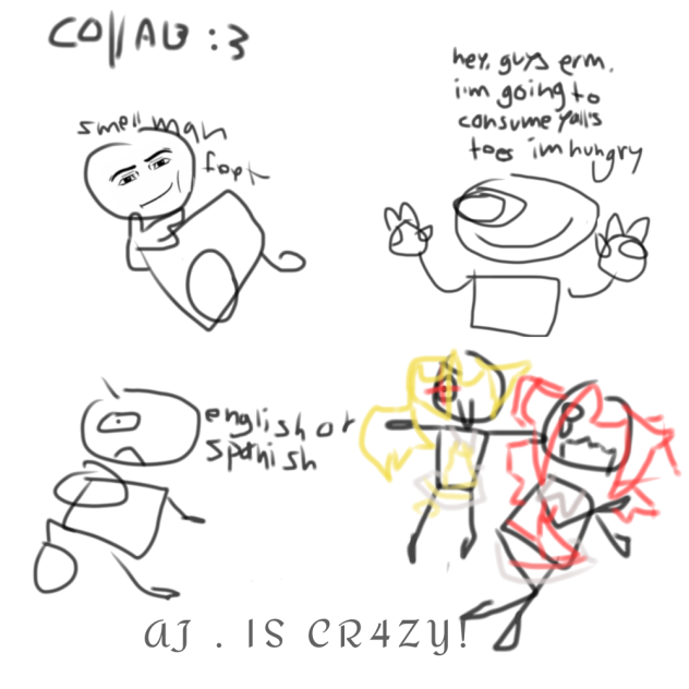 silly collab XD - ibisPaint