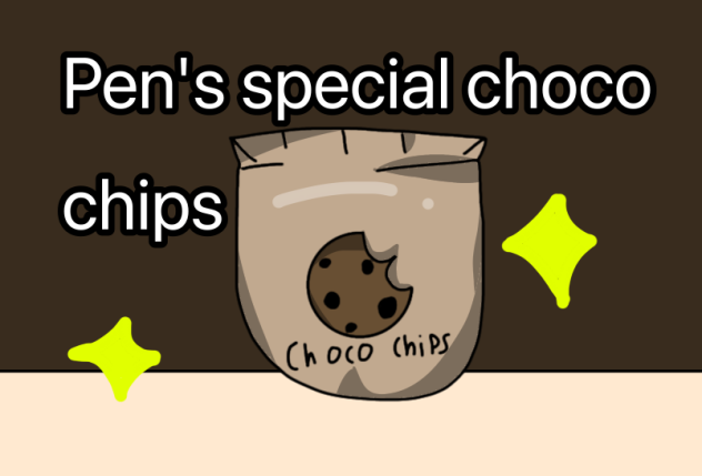 pens special chocolate chip bag - ibisPaint