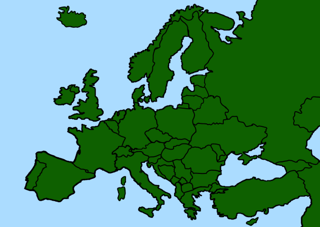 Europa map - ibisPaint
