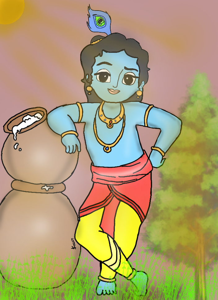 Shree Krishan Painting - ibisPaint