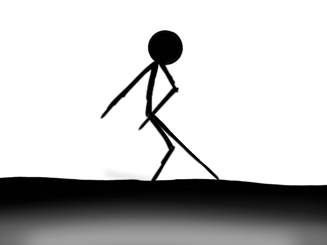 Overhead Slam kick - ibisPaint