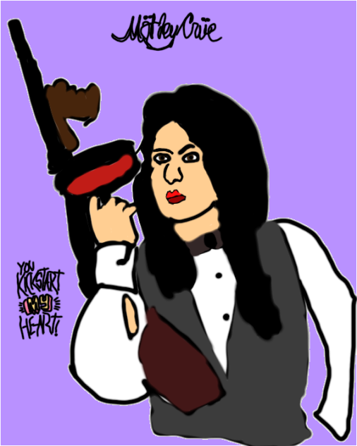 Mick Mars - ibisPaint