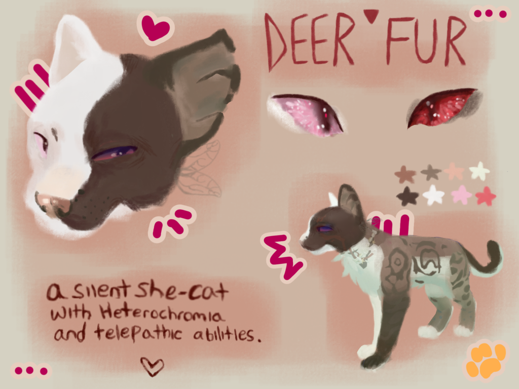 Deer'fur ref sheet wooo hoooo - ibisPaint