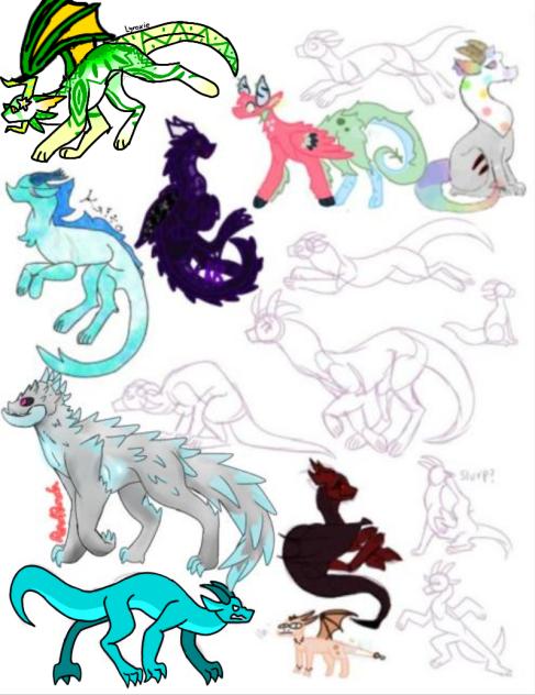 Dragon collab! - ibisPaint
