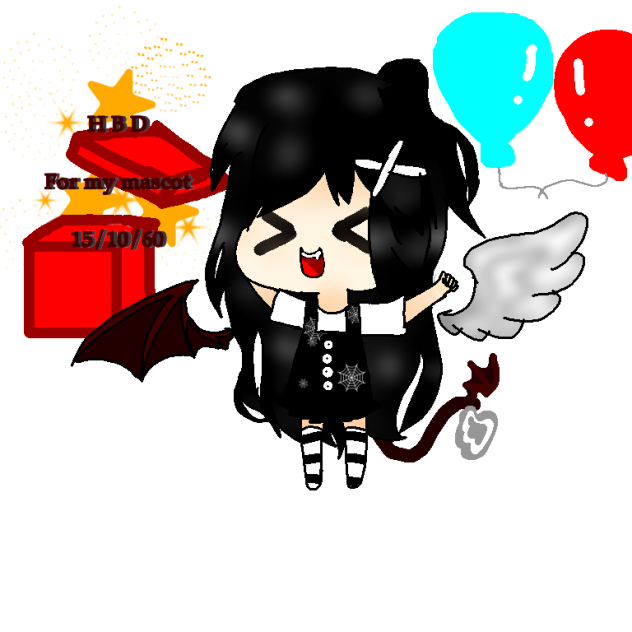 HBD for my mascot - ibisPaint