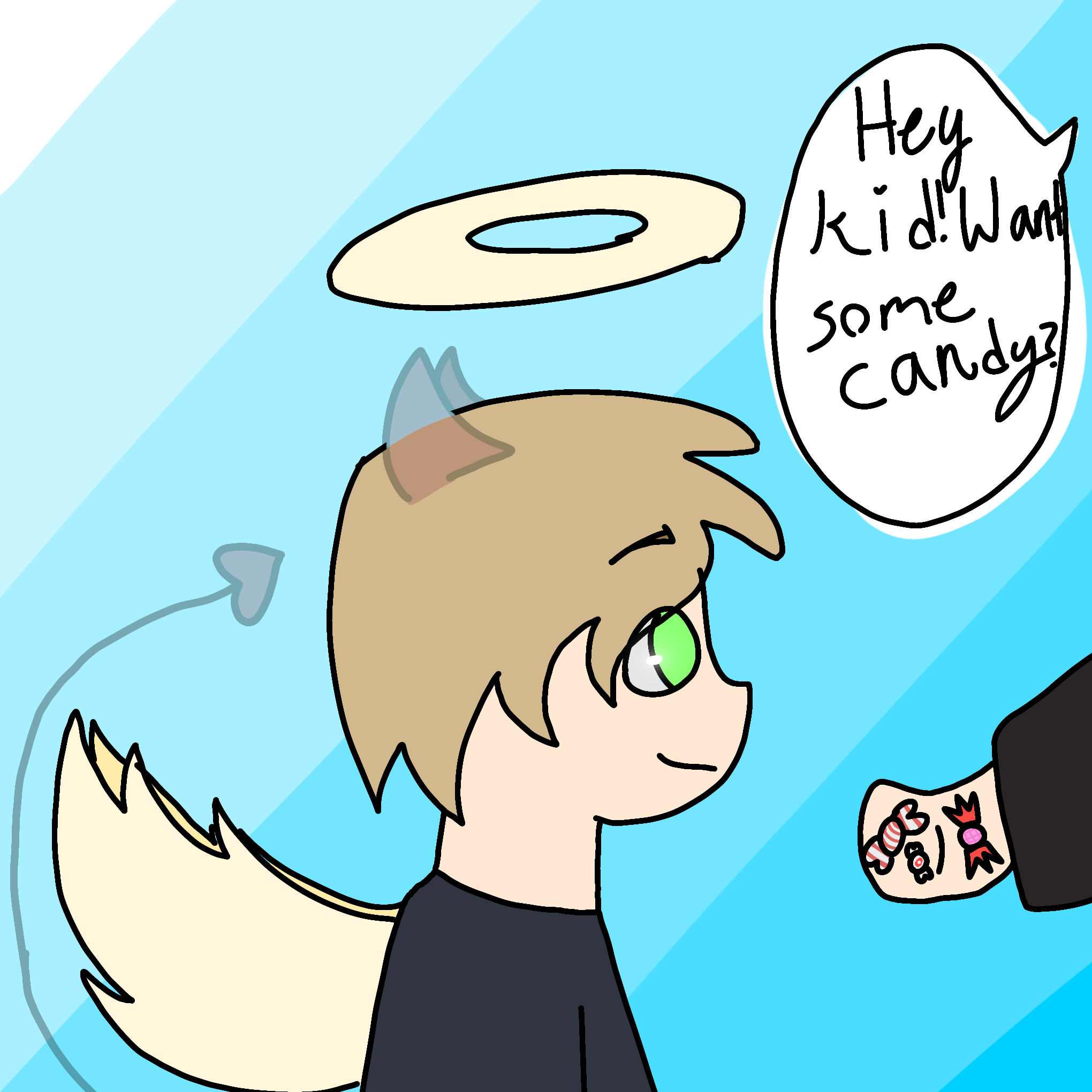 Don't take candy from strangers - ibisPaint