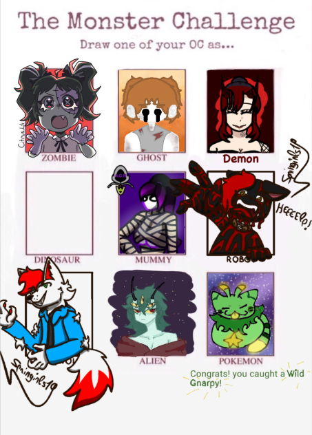 Monster collab - ibisPaint