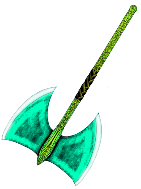 battle axe coloured - ibisPaint