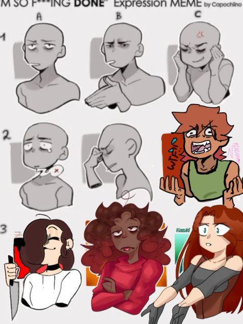 Expressions Collab - ibisPaint