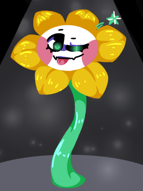 Flowey 🌼 - ibisPaint
