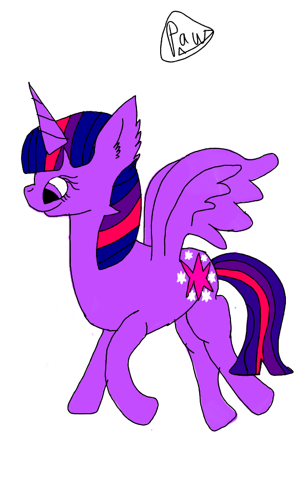 mlp speedpaint twilight sparkle - ibisPaint
