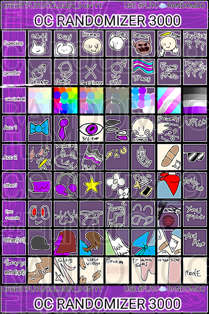 OC RANDOMIZER 3000 - ibisPaint