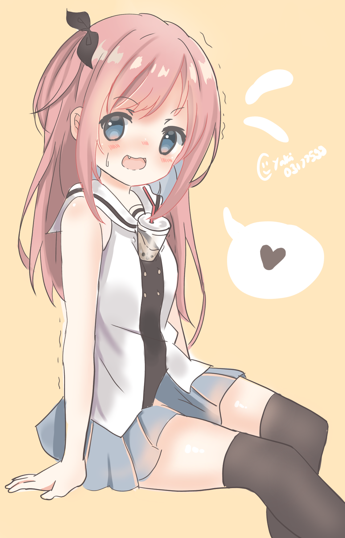 milk tea - ibisPaint