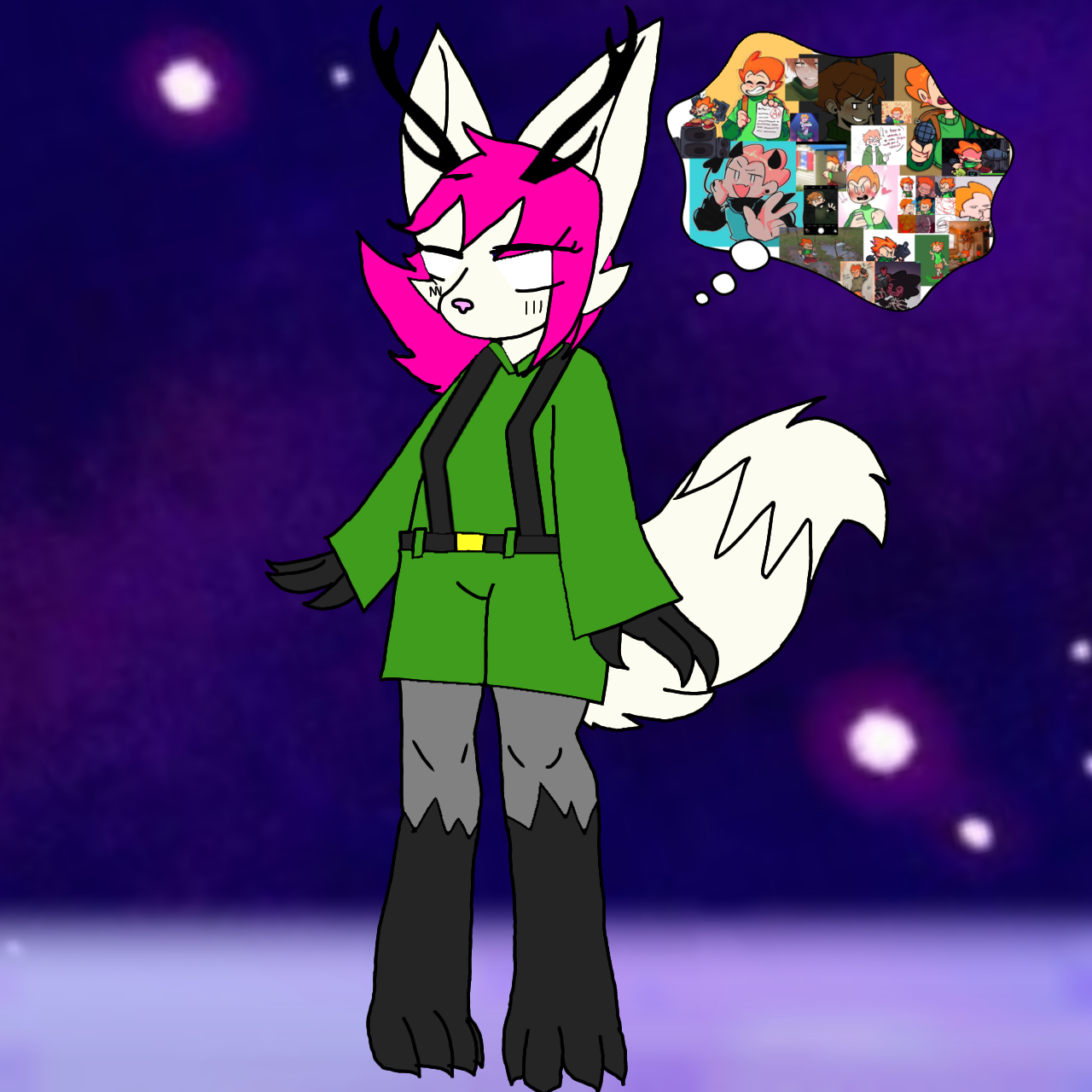 zorro-ciervo - ibisPaint