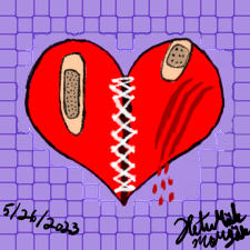 𝓑𝓵𝓮𝓮𝓭𝓲𝓷𝓰 𝓗𝓮𝓪𝓻𝓽 - ibisPaint