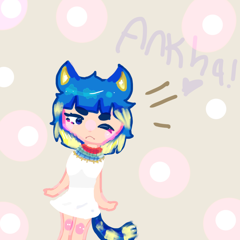 Ankha But IRL 💙💛💙💛🛐 - ibisPaint