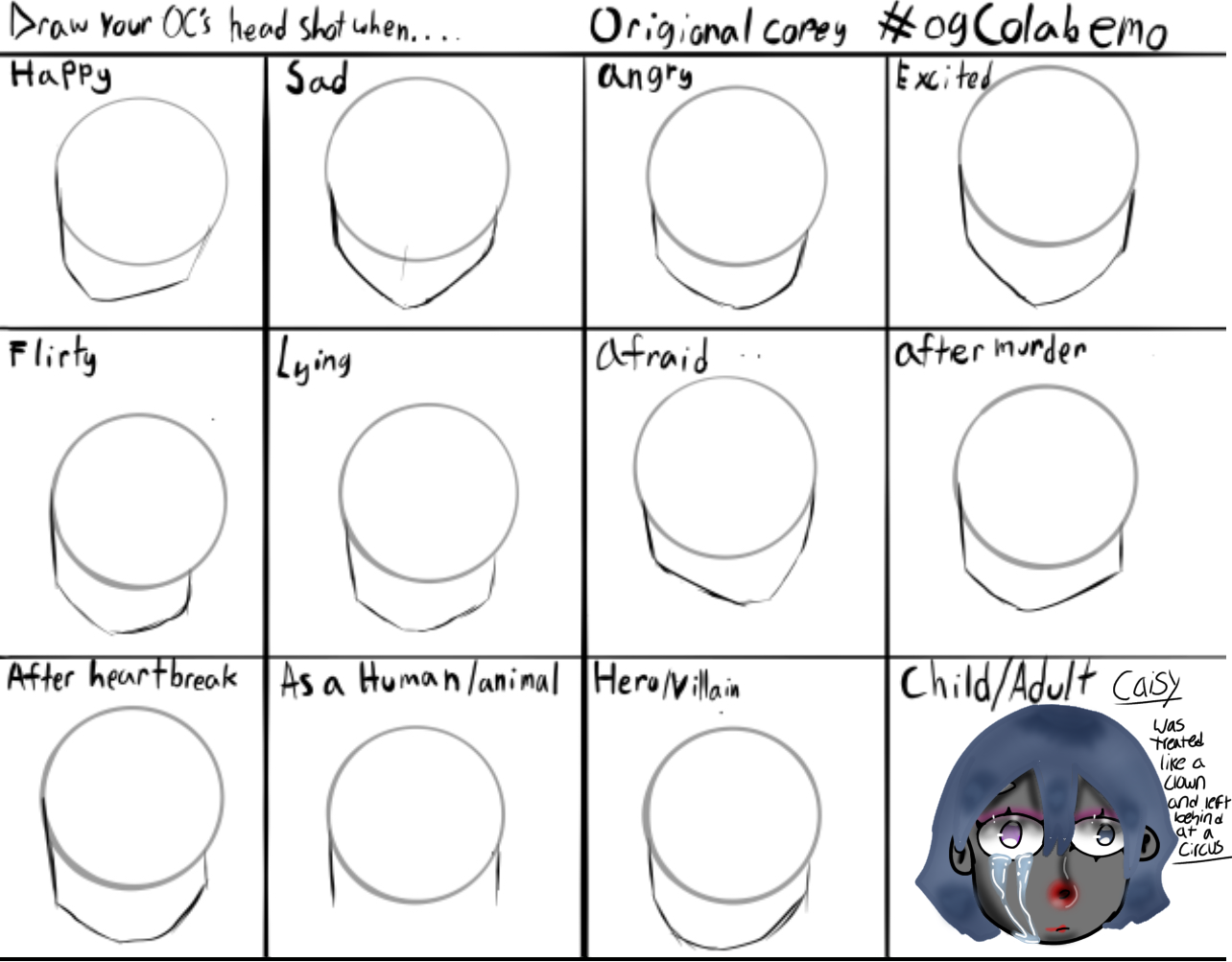 My new drawn oc Caisy - ibisPaint