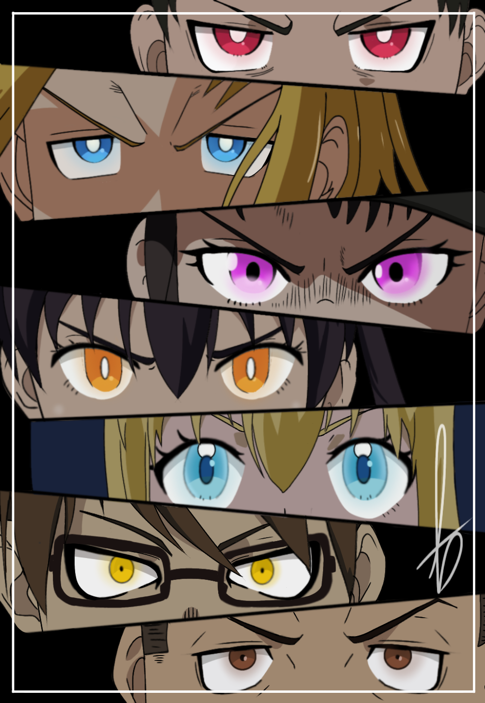 Fire Force [Eyes] - ibisPaint
