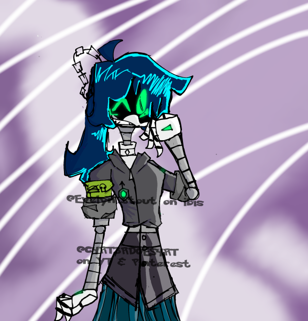 An art trade with Radioactive!! - ibisPaint